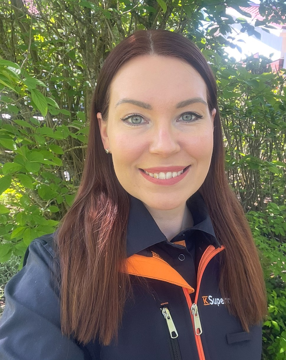 Evi Vaarala Kotkan K-Supermarket Pookin kauppiaaksi