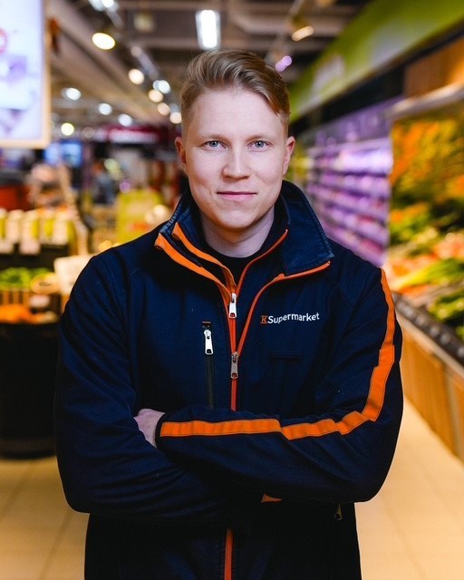 Santeri Rahko aloittaa kauppiaana K-Supermarket Ivalossa