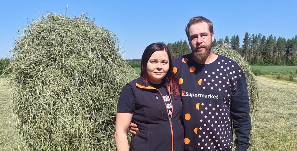 Mirka ja Janne Kujala K-Supermarket Ähtärin kauppiaiksi