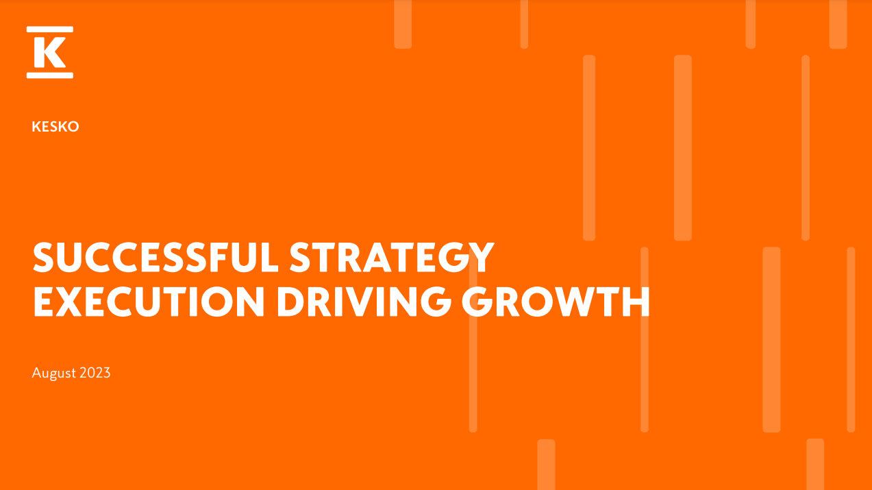 Kesko reports