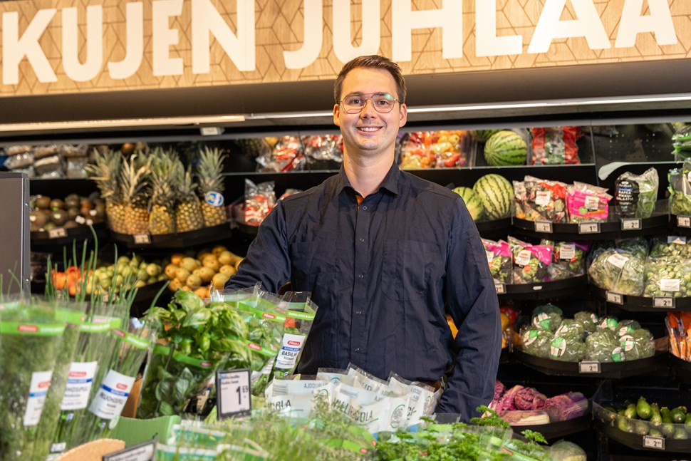 K-Market Villilän kauppiaaksi Mika Sivonen