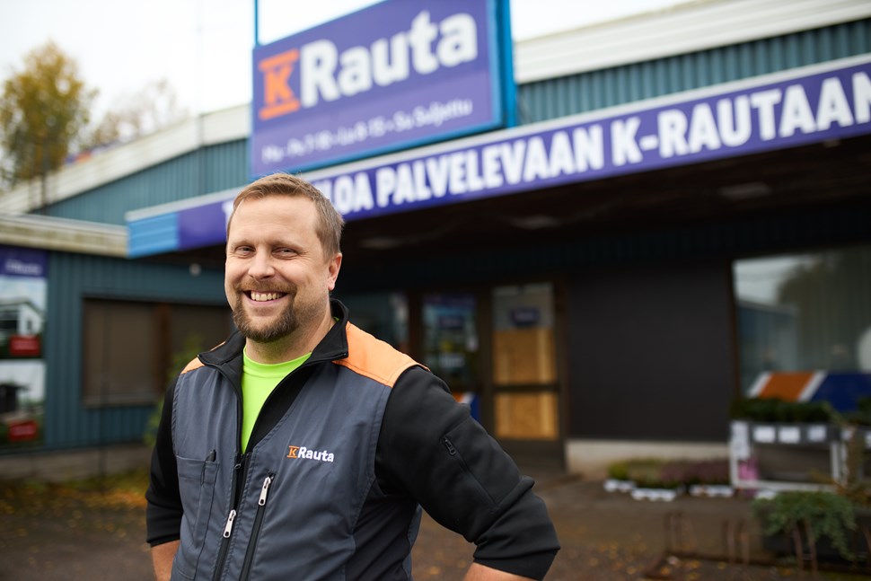 Antti Valkeapää Nokialta on K-Duuni-kilpailun finaalissa