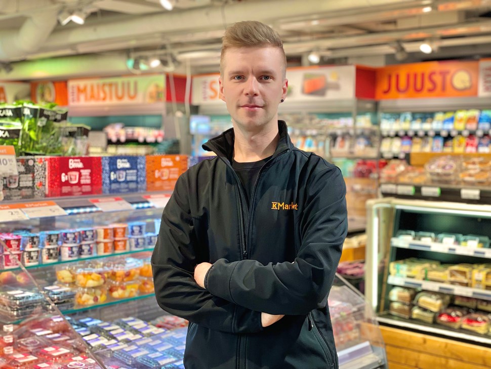 Aki Tuononen on K-Market Kasinonrannan uusi kauppias