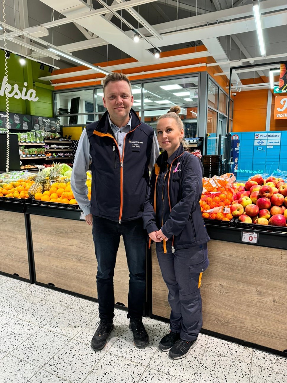 Toni Hahka on K-Citymarket Vaasa Keskustan uusi kauppias