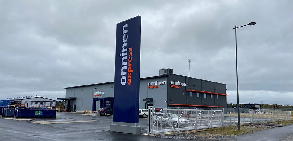 Onninen Express -myymälöiden verkosto kasvaa Oulun seudulla