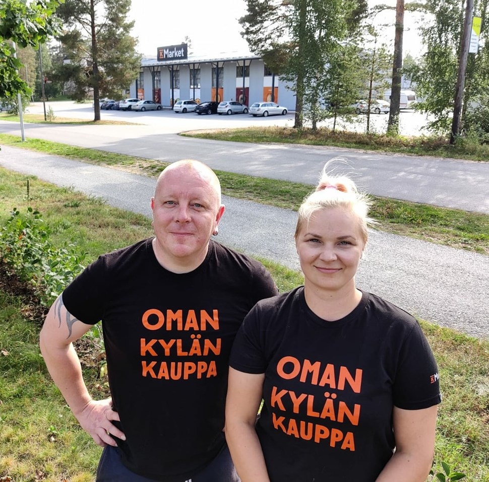 Taipalsaaren K-Market Niivan kauppiaiksi Simo Niiva ja Tanja Haikonen